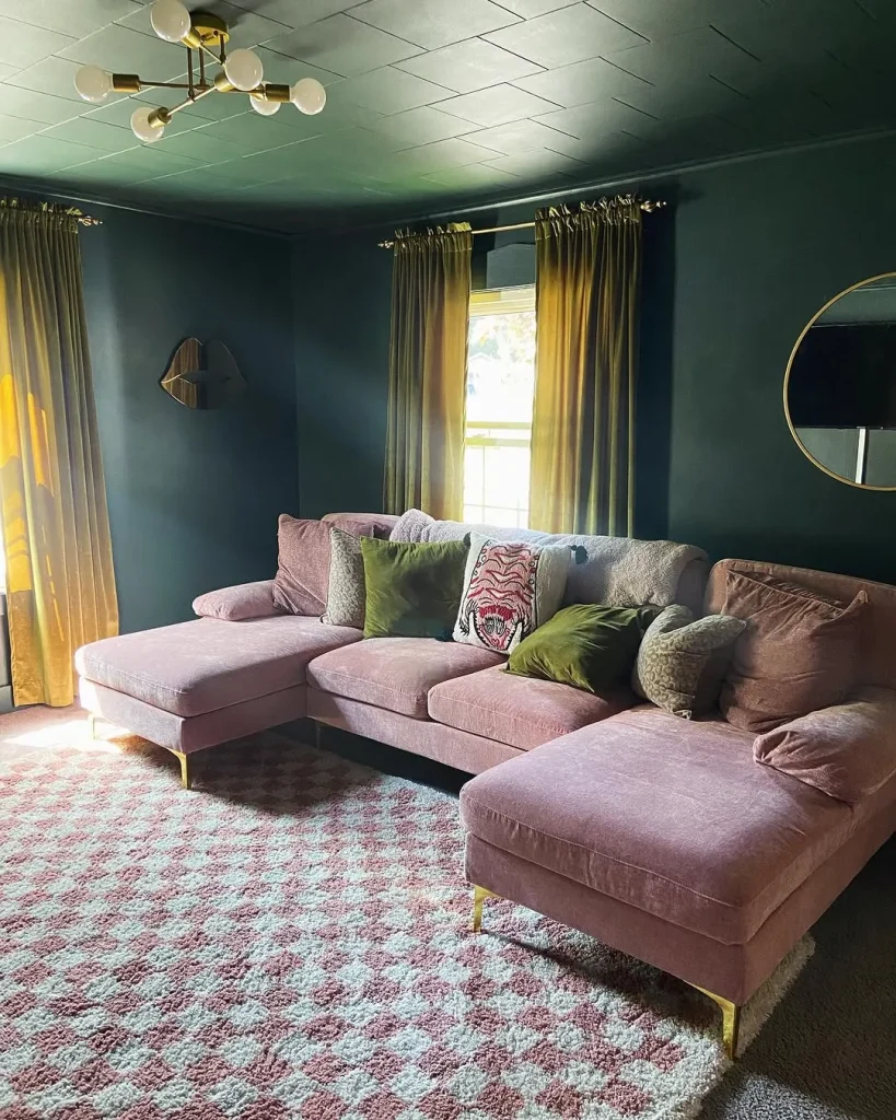 23+ Stunning Pink Couch Living Room Ideas to Fall in Love With - My ...